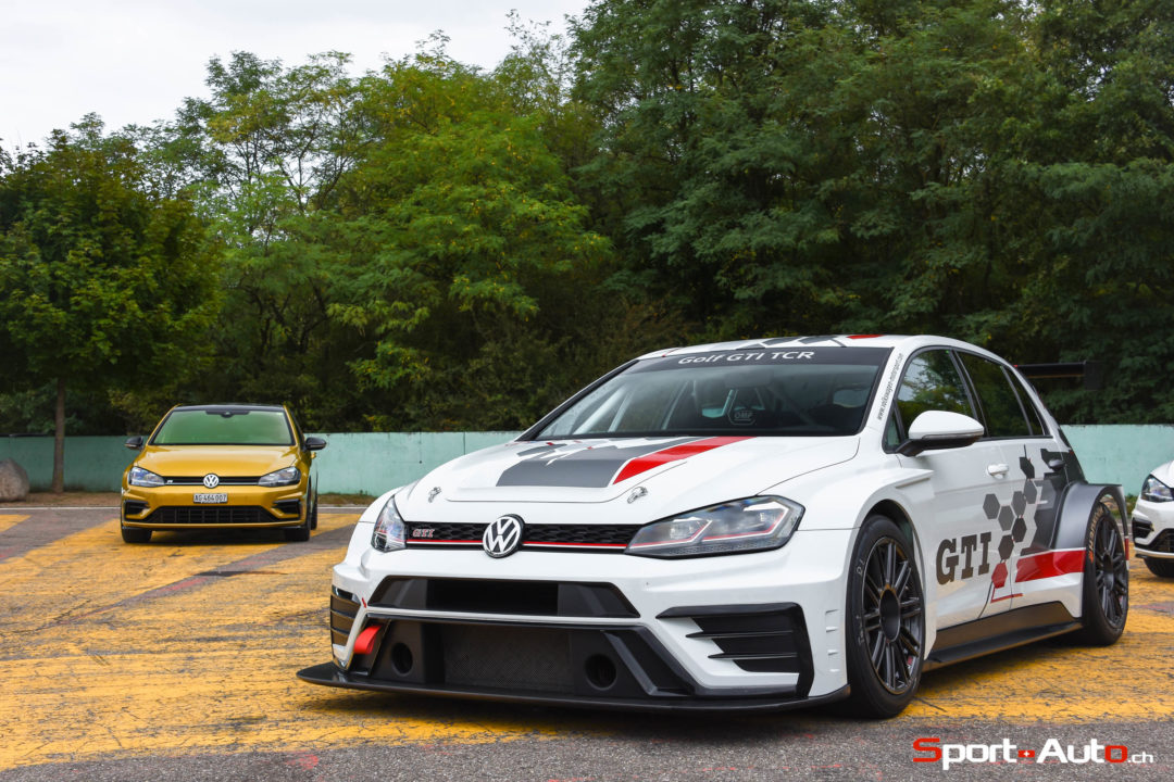 EN PISTE AVEC LES VW GOLF R ET GOLF GTI TCR - Sport-Auto.ch