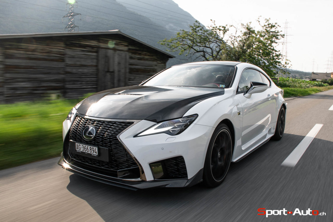 ESSAI LEXUS RC F TRACK EDITION - Sport-Auto.ch