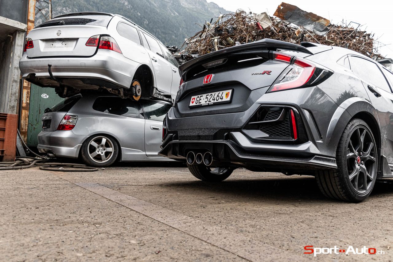 ESSAI HONDA CIVIC TYPE R FK8 SPORT LINE - Sport-Auto.ch