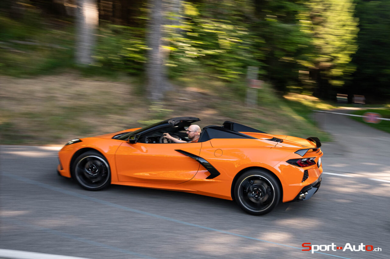 ESSAI CHEVROLET CORVETTE C8 STINGRAY CABRIOLET - Sport-Auto.ch